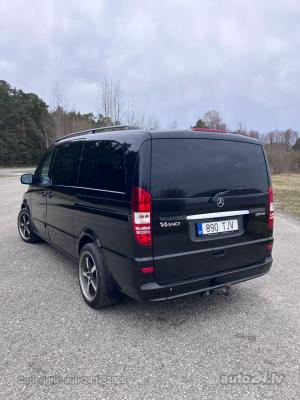 Melns Mercedes-Benz Viano 2012 Pērnava, ar dzinēja tilpumu 3.00 L un nobraukumu 399 tūkst. km par 6999 €, foto 1 vietnē AUTOMOTO.COM.LV