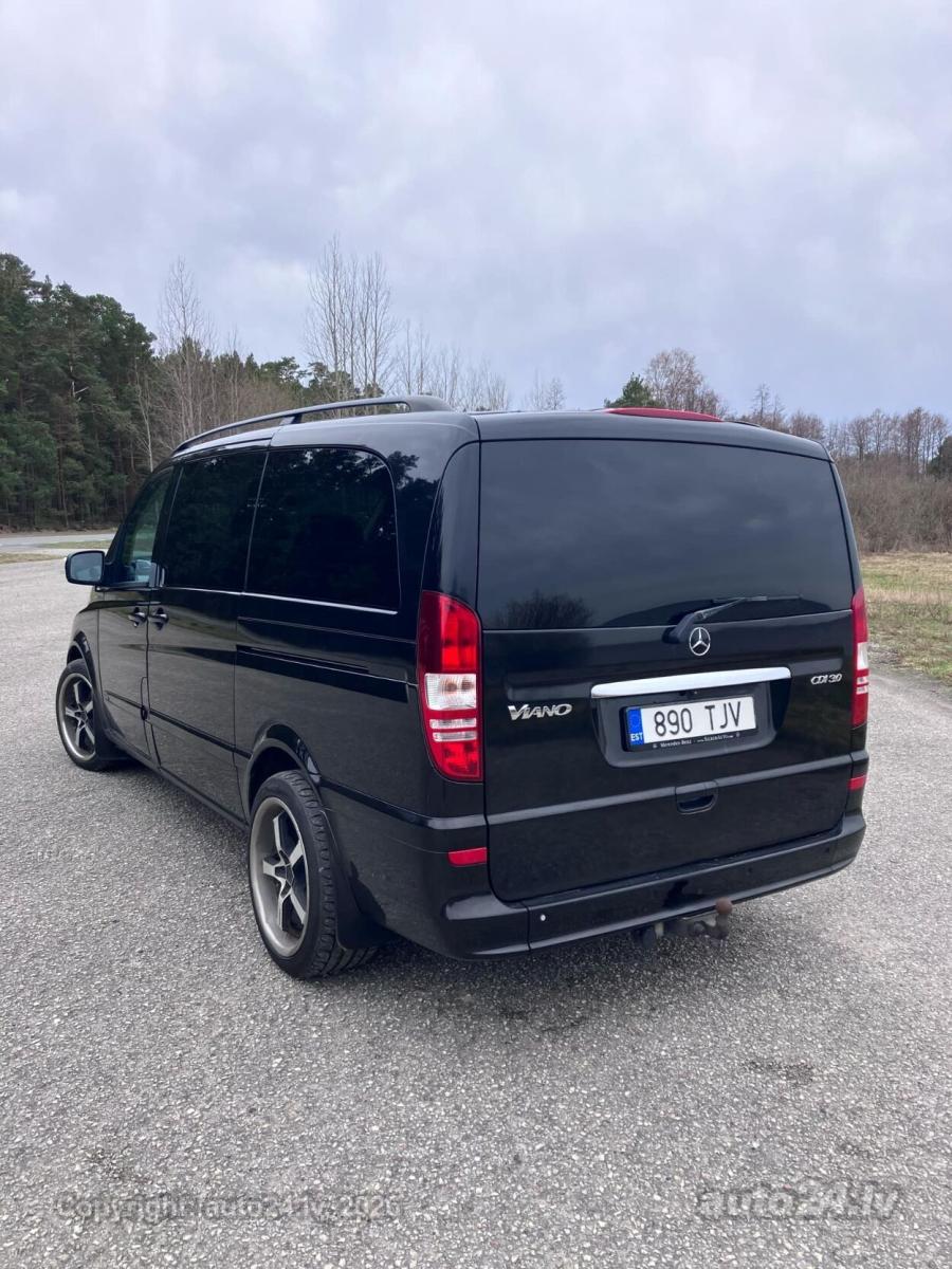 Melns Mercedes-Benz Viano 2012 Pērnava, ar dzinēja tilpumu 3.00 L un nobraukumu 399 tūkst. km par 6999 €, foto 1 vietnē AUTOMOTO.COM.LV