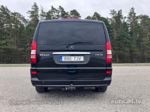 Melns Mercedes-Benz Viano 2012 Pērnava, ar dzinēja tilpumu 3.00 L un nobraukumu 399 tūkst. km par 6999 €, foto 5 vietnē AUTOMOTO.COM.LV