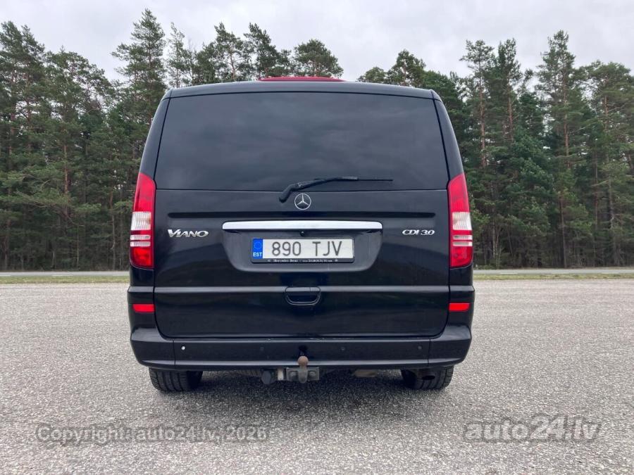 Melns Mercedes-Benz Viano 2012 Pērnava, ar dzinēja tilpumu 3.00 L un nobraukumu 399 tūkst. km par 6999 €, foto 5 vietnē AUTOMOTO.COM.LV