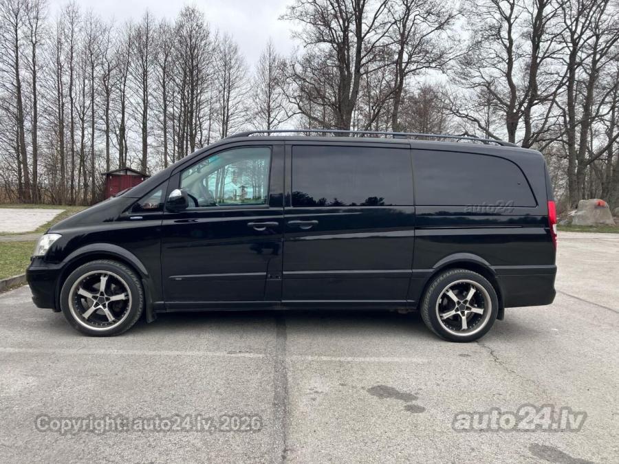 Melns Mercedes-Benz Viano 2012 Pērnava, ar dzinēja tilpumu 3.00 L un nobraukumu 399 tūkst. km par 6999 €, foto 6 vietnē AUTOMOTO.COM.LV