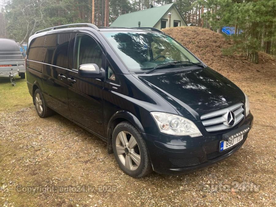 Melns Mercedes-Benz Viano 2012 Pērnava, ar dzinēja tilpumu 3.00 L un nobraukumu 399 tūkst. km par 6999 €, foto 13 vietnē AUTOMOTO.COM.LV