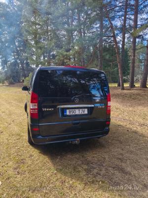 Melns Mercedes-Benz Viano 2012 Pērnava, ar dzinēja tilpumu 3.00 L un nobraukumu 399 tūkst. km par 6999 €, foto 20 vietnē AUTOMOTO.COM.LV