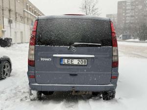 Blue Mercedes-Benz Viano 2006 in Vilnius, with an engine capacity of 2.20 L and mileage of 380 thousand km for 2450 €, photo 5 on AUTOMOTO.COM.LV