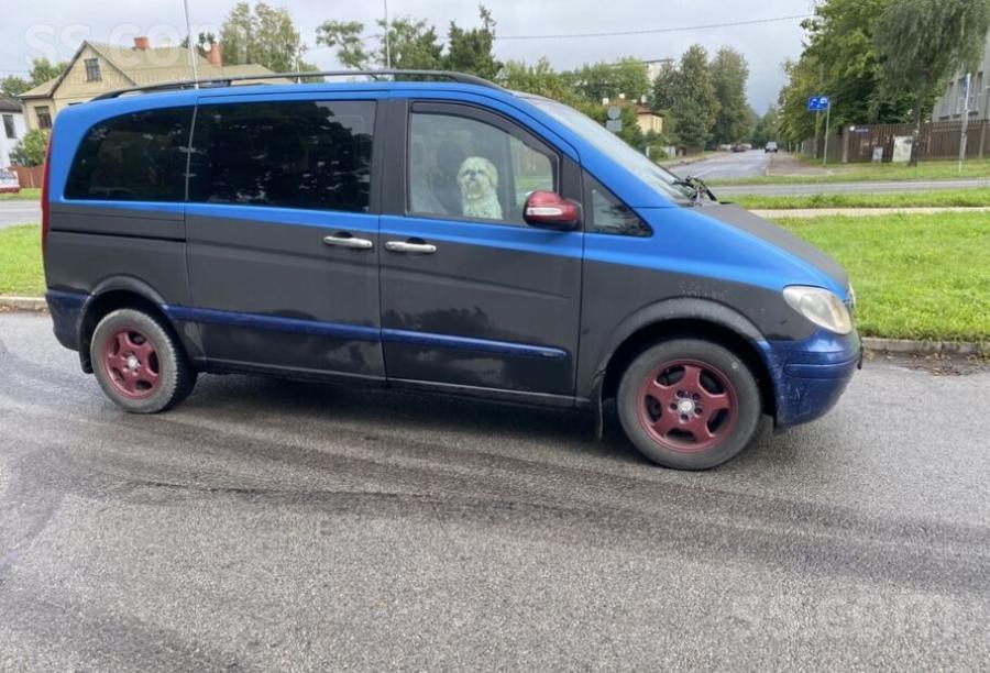 Zils Mercedes-Benz Viano 2004 Rīga, ar dzinēja tilpumu 2.20 L un nobraukumu 405 tūkst. km par 1500 €, foto 3 vietnē AUTOMOTO.COM.LV