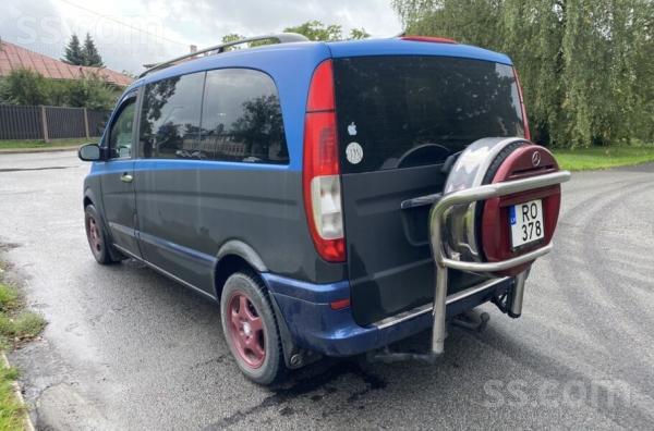 Zils Mercedes-Benz Viano 2004 Rīga, ar dzinēja tilpumu 2.20 L un nobraukumu 405 tūkst. km par 1500 €, foto 4 vietnē AUTOMOTO.COM.LV