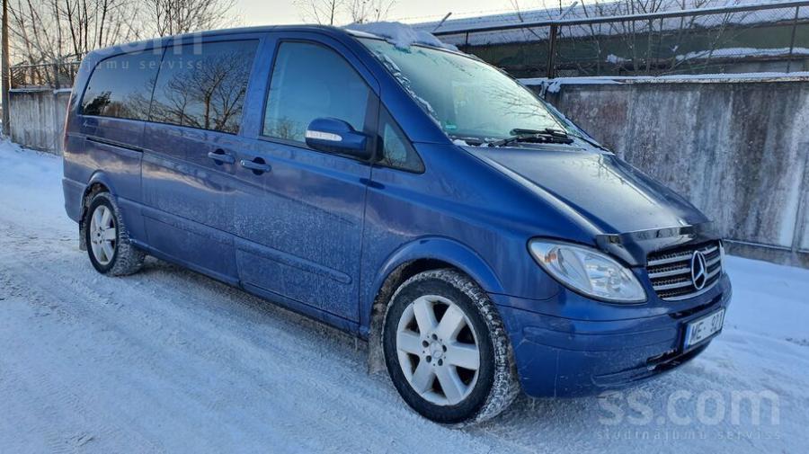 Zils Mercedes-Benz Viano 2005 Rīga, ar dzinēja tilpumu 3.70 L un nobraukumu 287 tūkst. km par 3690 €, foto 5 vietnē AUTOMOTO.COM.LV