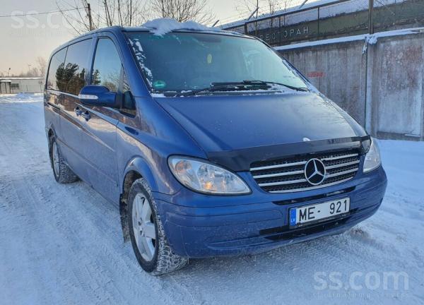 Blue Mercedes-Benz Viano 2005 in Riga, with an engine capacity of 3.70 L and mileage of 287 thousand km for 3690 €, photo 6 on AUTOMOTO.COM.LV