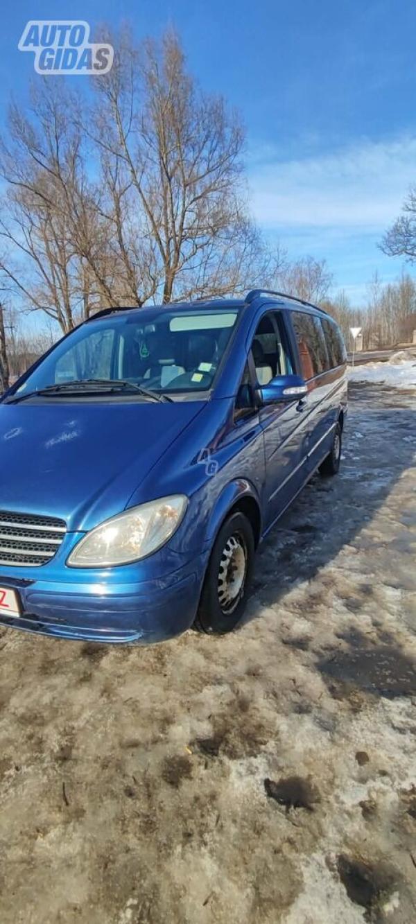 Blue Mercedes-Benz Viano 2005 in Vilnius, with an engine capacity of 2.20 L and mileage of 375 thousand km for 4600 €, photo 2 on AUTOMOTO.COM.LV