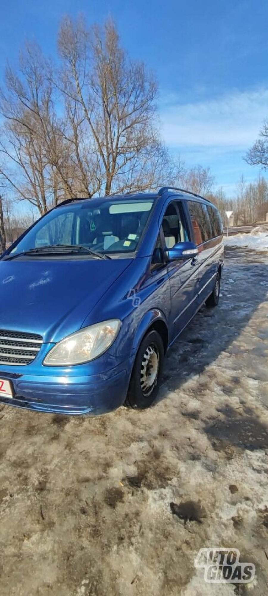 Zils Mercedes-Benz Viano 2005 Viļņa, ar dzinēja tilpumu 2.20 L un nobraukumu 375 tūkst. km par 4600 €, foto 3 vietnē AUTOMOTO.COM.LV