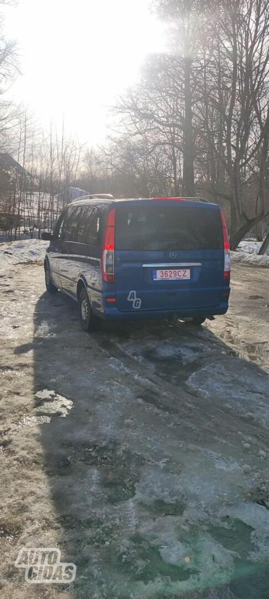 Zils Mercedes-Benz Viano 2005 Viļņa, ar dzinēja tilpumu 2.20 L un nobraukumu 375 tūkst. km par 4600 €, foto 6 vietnē AUTOMOTO.COM.LV