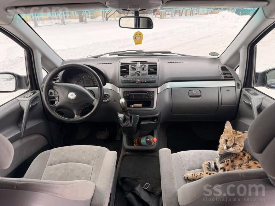 Zils Mercedes-Benz Viano 2005 Rēzekne, ar dzinēja tilpumu 3.70 L un nobraukumu 0 tūkst. km par 4950 €, foto 11 vietnē AUTOMOTO.COM.LV