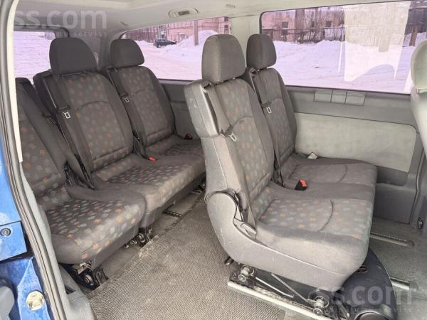Blue Mercedes-Benz Viano 2005 in Rezekne, with an engine capacity of 3.70 L and mileage of 0 thousand km for 4950 €, photo 9 on AUTOMOTO.COM.LV