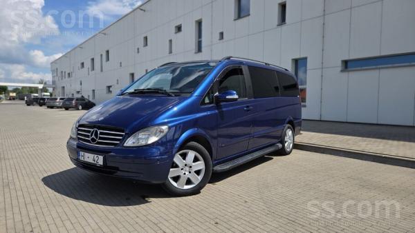 Zils Mercedes-Benz Viano 2006 Rēzekne, ar dzinēja tilpumu 2.20 L un nobraukumu 385 tūkst. km par 7300 €, foto 1 vietnē AUTOMOTO.COM.LV