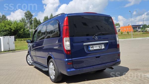 Zils Mercedes-Benz Viano 2006 Rēzekne, ar dzinēja tilpumu 2.20 L un nobraukumu 385 tūkst. km par 7300 €, foto 3 vietnē AUTOMOTO.COM.LV