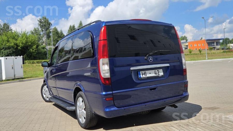 Zils Mercedes-Benz Viano 2006 Rēzekne, ar dzinēja tilpumu 2.20 L un nobraukumu 385 tūkst. km par 7300 €, foto 4 vietnē AUTOMOTO.COM.LV