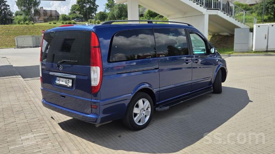 Zils Mercedes-Benz Viano 2006 Rēzekne, ar dzinēja tilpumu 2.20 L un nobraukumu 385 tūkst. km par 7300 €, foto 5 vietnē AUTOMOTO.COM.LV