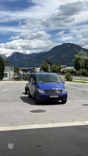 Blue Mercedes-Benz Viano 2006 in Kaunas, with an engine capacity of 2.20 L and mileage of 240 thousand km for 6500 €, photo  on AUTOMOTO.COM.LV