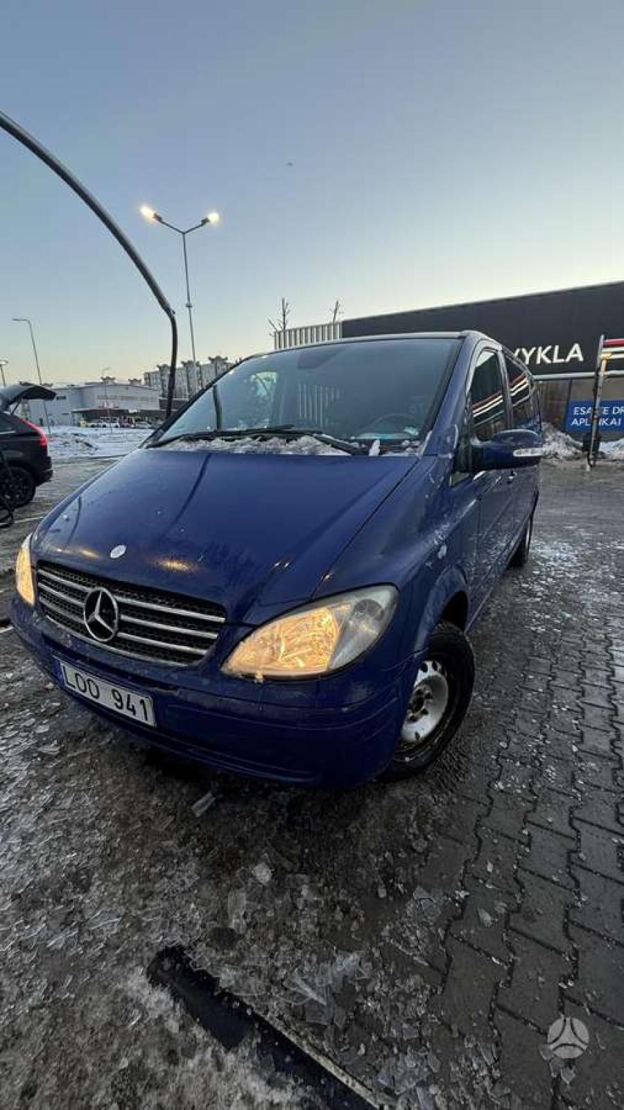 Zils Mercedes-Benz Viano 2006 Kauņa, ar dzinēja tilpumu 2.20 L un nobraukumu 240 tūkst. km par 6500 €, foto 3 vietnē AUTOMOTO.COM.LV