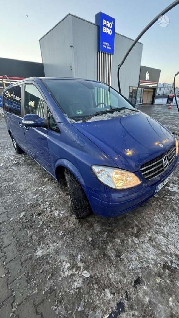 Zils Mercedes-Benz Viano 2006 Kauņa, ar dzinēja tilpumu 2.20 L un nobraukumu 240 tūkst. km par 6500 €, foto 4 vietnē AUTOMOTO.COM.LV