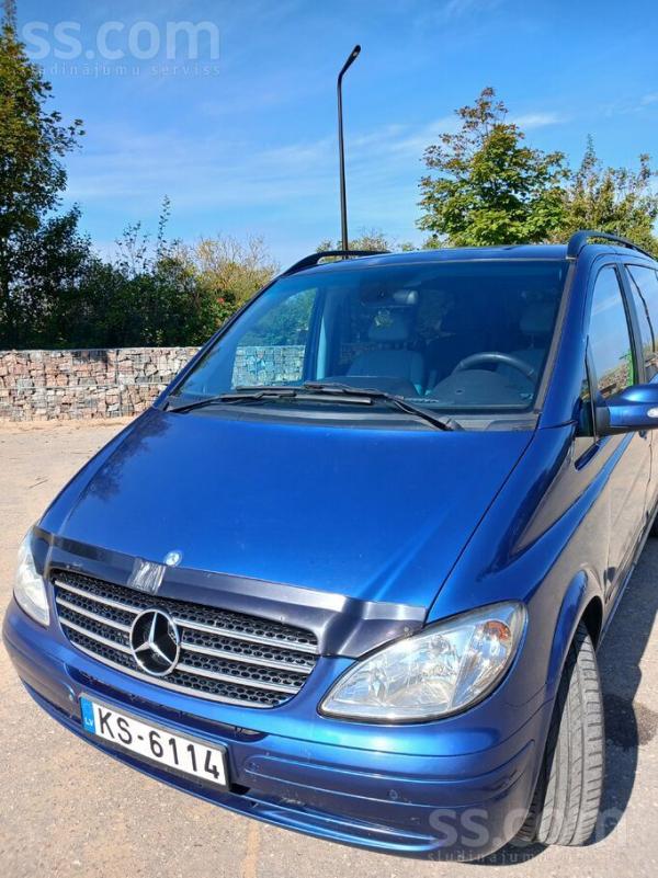 Zils Mercedes-Benz Viano 2007 Rīga, ar dzinēja tilpumu 2.20 L un nobraukumu 665 tūkst. km par 3950 €, foto 3 vietnē AUTOMOTO.COM.LV