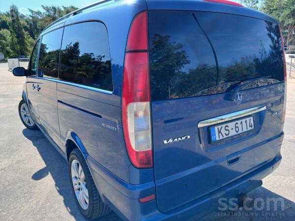 Zils Mercedes-Benz Viano 2007 Rīga, ar dzinēja tilpumu 2.20 L un nobraukumu 665 tūkst. km par 3950 €, foto 4 vietnē AUTOMOTO.COM.LV