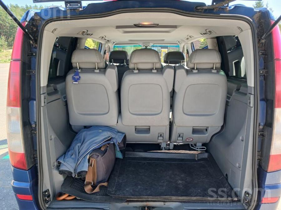 Zils Mercedes-Benz Viano 2007 Rīga, ar dzinēja tilpumu 2.20 L un nobraukumu 665 tūkst. km par 3950 €, foto 10 vietnē AUTOMOTO.COM.LV