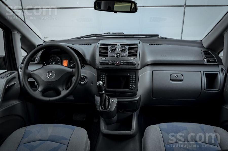 Zils Mercedes-Benz Viano 2007 Rīga, ar dzinēja tilpumu 2.10 L un nobraukumu 330 tūkst. km par 5500 €, foto 18 vietnē AUTOMOTO.COM.LV