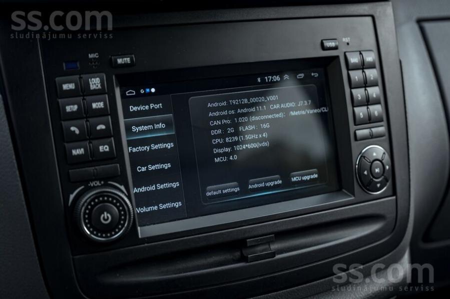 Zils Mercedes-Benz Viano 2007 Rīga, ar dzinēja tilpumu 2.10 L un nobraukumu 330 tūkst. km par 5500 €, foto 25 vietnē AUTOMOTO.COM.LV