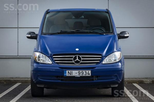 Zils Mercedes-Benz Viano 2007 Rīga, ar dzinēja tilpumu 2.10 L un nobraukumu 330 tūkst. km par 5500 €, foto 3 vietnē AUTOMOTO.COM.LV