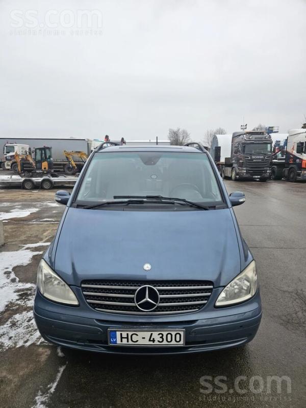 Zils Mercedes-Benz Viano 2009 Rīga, ar dzinēja tilpumu 2.20 L un nobraukumu 230 tūkst. km par 9800 €, foto 1 vietnē AUTOMOTO.COM.LV
