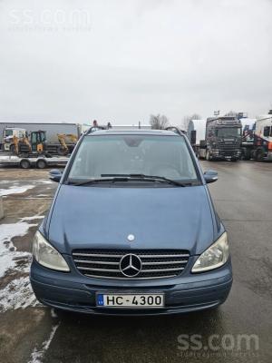 Blue Mercedes-Benz Viano 2009 in Riga, with an engine capacity of 2.20 L and mileage of 230 thousand km for 9800 €, photo  on AUTOMOTO.COM.LV