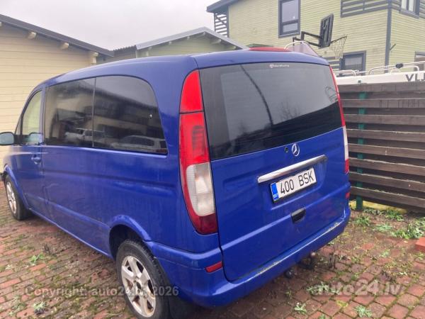 Zils Mercedes-Benz Viano 2004 Tallina, ar dzinēja tilpumu 2.10 L un nobraukumu 0 tūkst. km par 3500 €, foto 5 vietnē AUTOMOTO.COM.LV