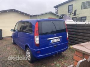 Blue Mercedes-Benz Viano 2004 in Tallinn, with an engine capacity of 2.10 L and mileage of 400 thousand km for 2999 €, photo  on AUTOMOTO.COM.LV