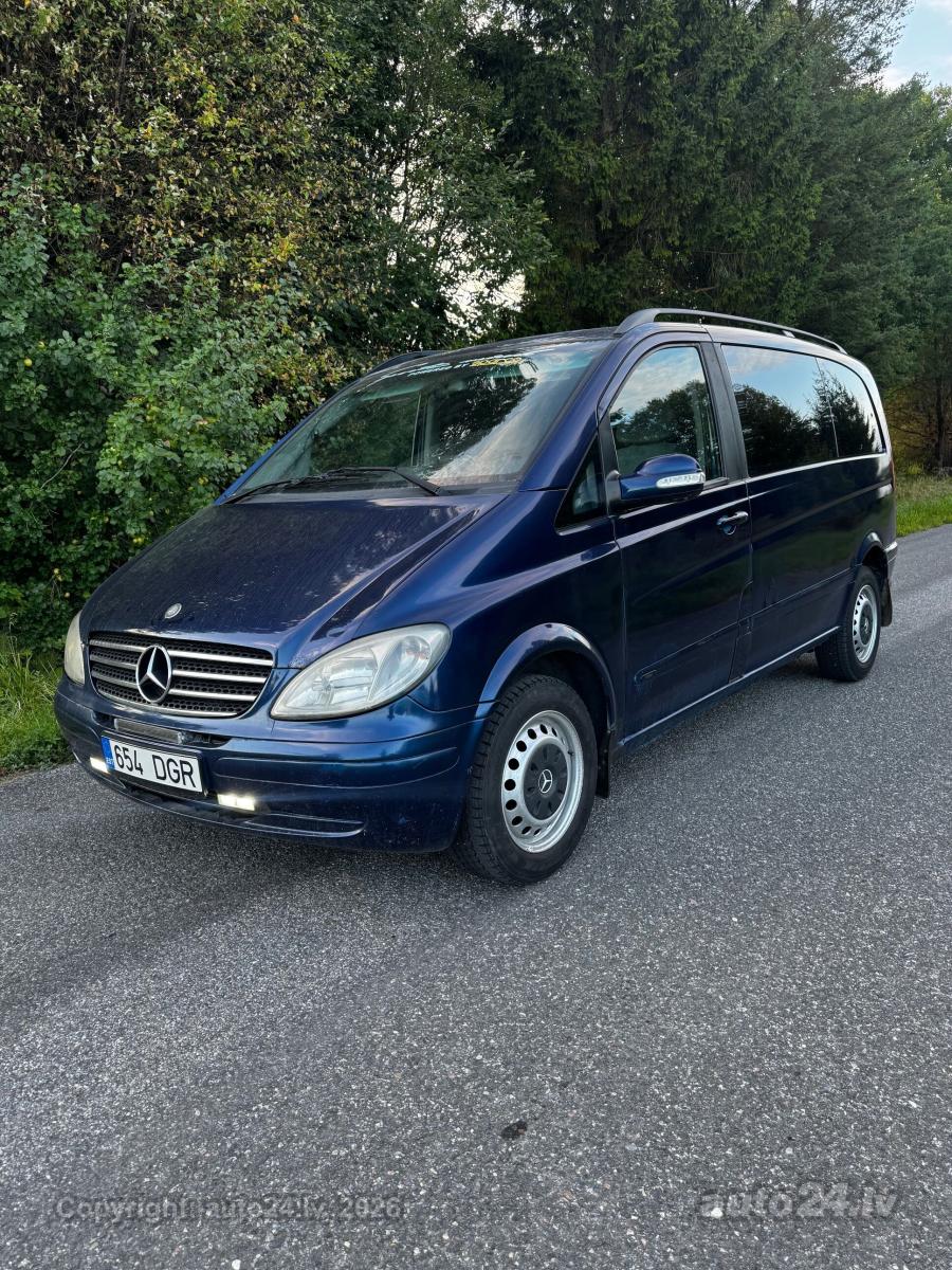 Blue Mercedes-Benz Viano 2004 in Viljandi, with an engine capacity of 2.10 L and mileage of 359 thousand km for 1499 €, photo 1 on AUTOMOTO.COM.LV