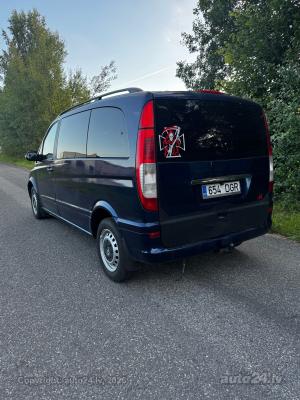Blue Mercedes-Benz Viano 2004 in Viljandi, with an engine capacity of 2.10 L and mileage of 359 thousand km for 1499 €, photo 5 on AUTOMOTO.COM.LV