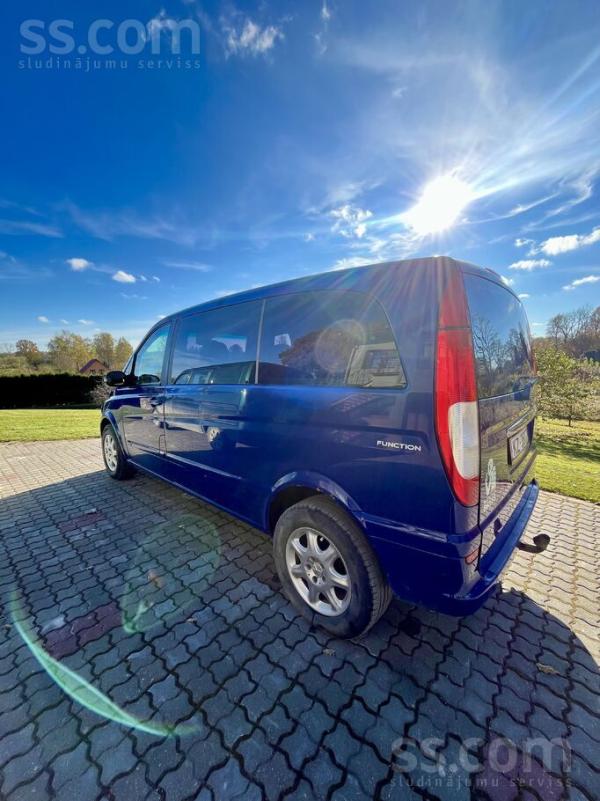 Zils Mercedes-Benz Viano 2007 Cēsis, ar dzinēja tilpumu 2.20 L un nobraukumu 442 tūkst. km par 4300 €, foto 3 vietnē AUTOMOTO.COM.LV