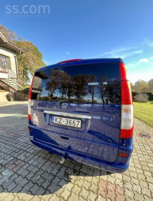 Zils Mercedes-Benz Viano 2007 Cēsis, ar dzinēja tilpumu 2.20 L un nobraukumu 442 tūkst. km par 4300 €, foto 4 vietnē AUTOMOTO.COM.LV