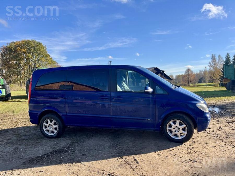 Zils Mercedes-Benz Viano 2007 Cēsis, ar dzinēja tilpumu 2.20 L un nobraukumu 442 tūkst. km par 4300 €, foto 7 vietnē AUTOMOTO.COM.LV