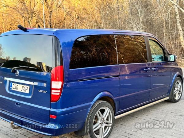 Blue Mercedes-Benz Viano 2011 in Tallinn, with an engine capacity of 3.00 L and mileage of 330 thousand km for 18600 €, photo 4 on AUTOMOTO.COM.LV