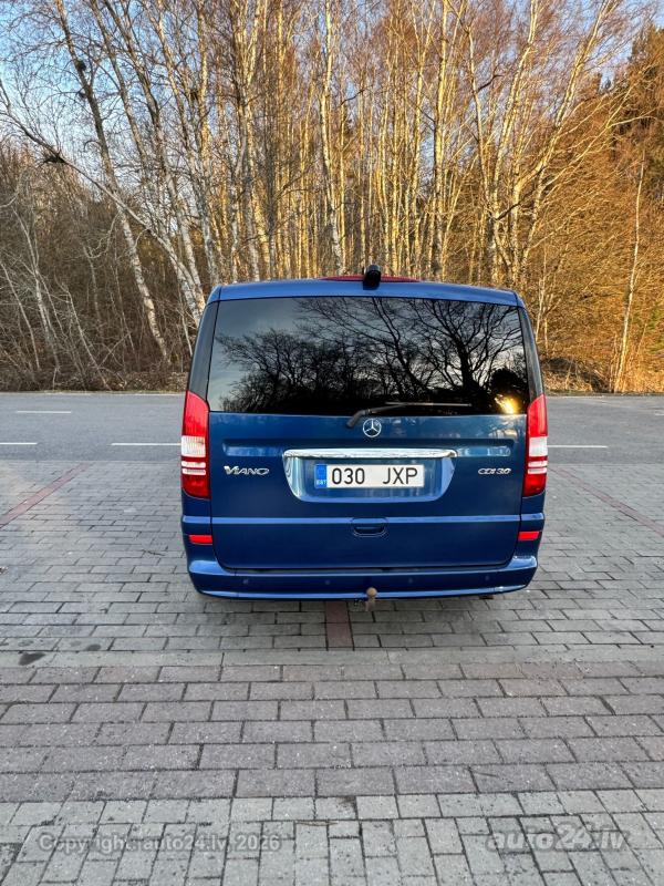 Blue Mercedes-Benz Viano 2011 in Tallinn, with an engine capacity of 3.00 L and mileage of 330 thousand km for 18600 €, photo 6 on AUTOMOTO.COM.LV