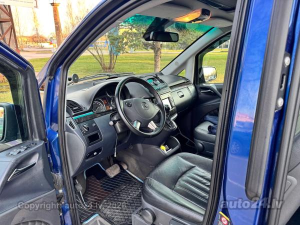 Blue Mercedes-Benz Viano 2011 in Tallinn, with an engine capacity of 3.00 L and mileage of 330 thousand km for 18600 €, photo 7 on AUTOMOTO.COM.LV