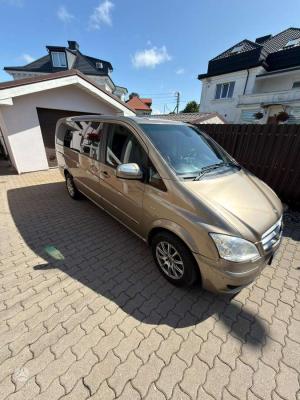 Brown Mercedes-Benz Viano 2011 in Klaipeda, with an engine capacity of 2.99 L and mileage of 365 thousand km for 9000 €, photo  on AUTOMOTO.COM.LV