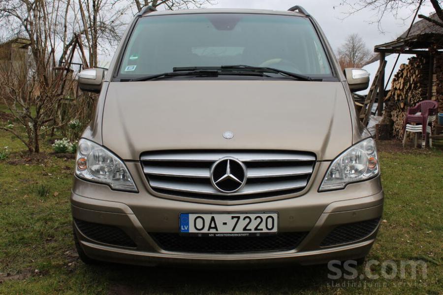 Brūns Mercedes-Benz Viano 2011 Kuldīga, ar dzinēja tilpumu 2.20 L un nobraukumu 267 tūkst. km par 12500 €, foto 7 vietnē AUTOMOTO.COM.LV
