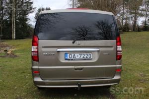 Brūns Mercedes-Benz Viano 2011 Kuldīga, ar dzinēja tilpumu 2.20 L un nobraukumu 267 tūkst. km par 12500 €, foto 9 vietnē AUTOMOTO.COM.LV