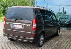 Brown Mercedes-Benz Viano 2011 in Cesis, with an engine capacity of 2.20 L and mileage of 311 thousand km for 8900 €, photo 7 on AUTOMOTO.COM.LV