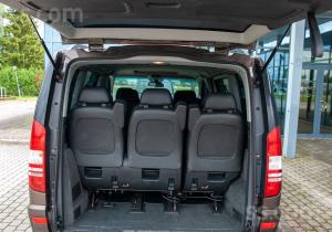 Brown Mercedes-Benz Viano 2011 in Cesis, with an engine capacity of 2.20 L and mileage of 311 thousand km for 8900 €, photo 13 on AUTOMOTO.COM.LV
