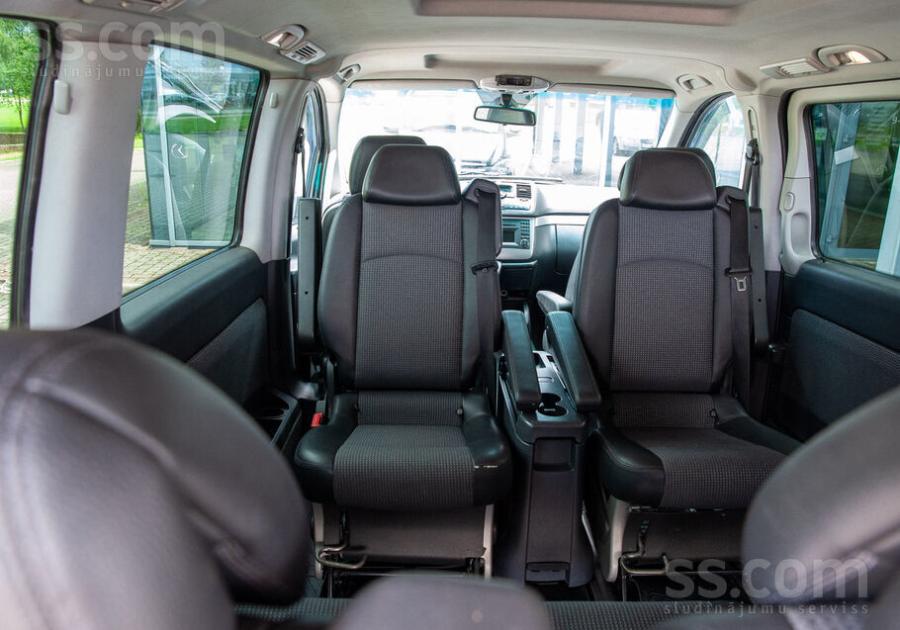 Brown Mercedes-Benz Viano 2011 in Cesis, with an engine capacity of 2.20 L and mileage of 311 thousand km for 8900 €, photo 15 on AUTOMOTO.COM.LV