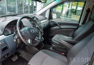 Brown Mercedes-Benz Viano 2011 in Cesis, with an engine capacity of 2.20 L and mileage of 311 thousand km for 8900 €, photo 17 on AUTOMOTO.COM.LV
