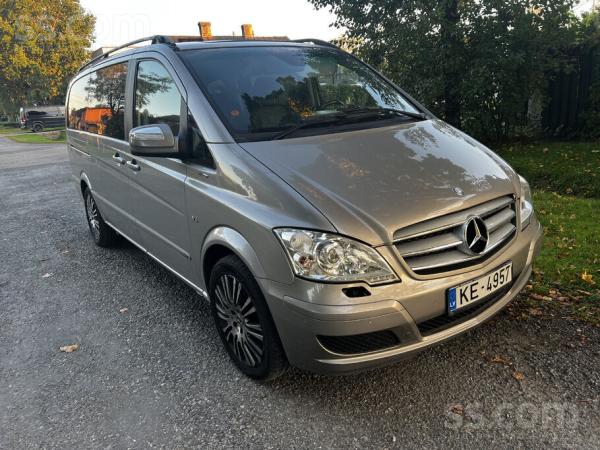 Brūns Mercedes-Benz Viano 2011 Jelgava, ar dzinēja tilpumu 3.00 L un nobraukumu 257 tūkst. km par 10800 €, foto 3 vietnē AUTOMOTO.COM.LV
